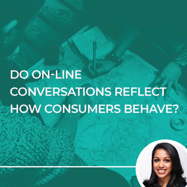 Do Online Conversations Reflect How Consumers Behave